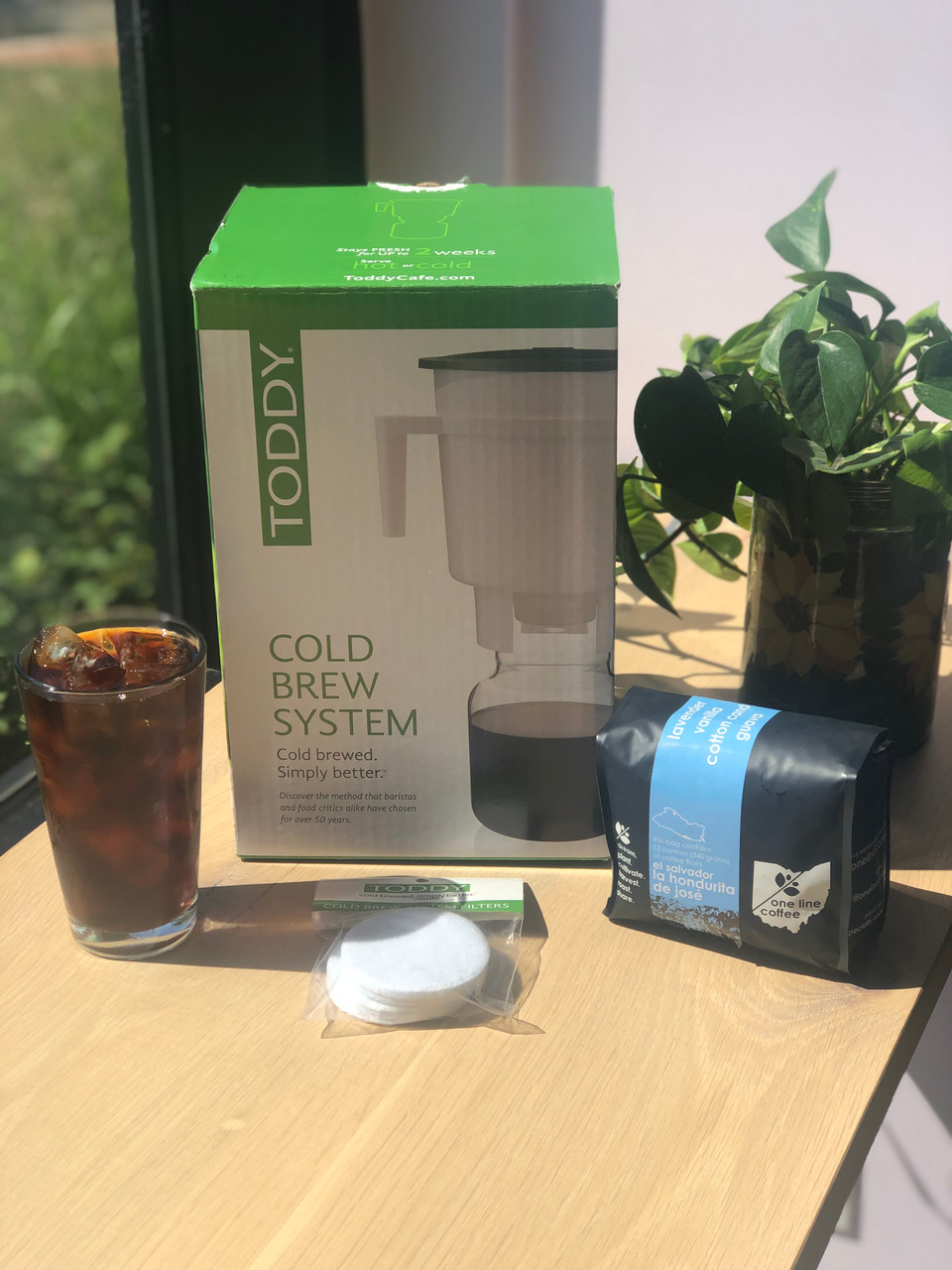 Cold Toddy Home Brew Package With 12 oz. Coffee Pouch - One Line Coffee